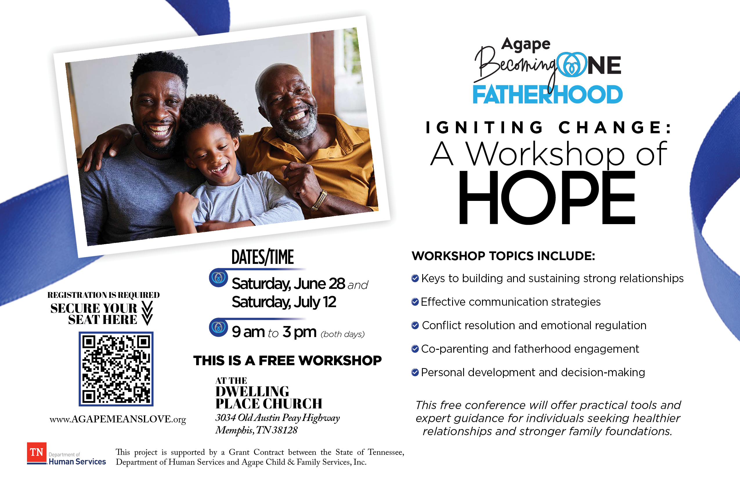 Agape Child & Family Services to Host Free Fatherhood, Singles and ...